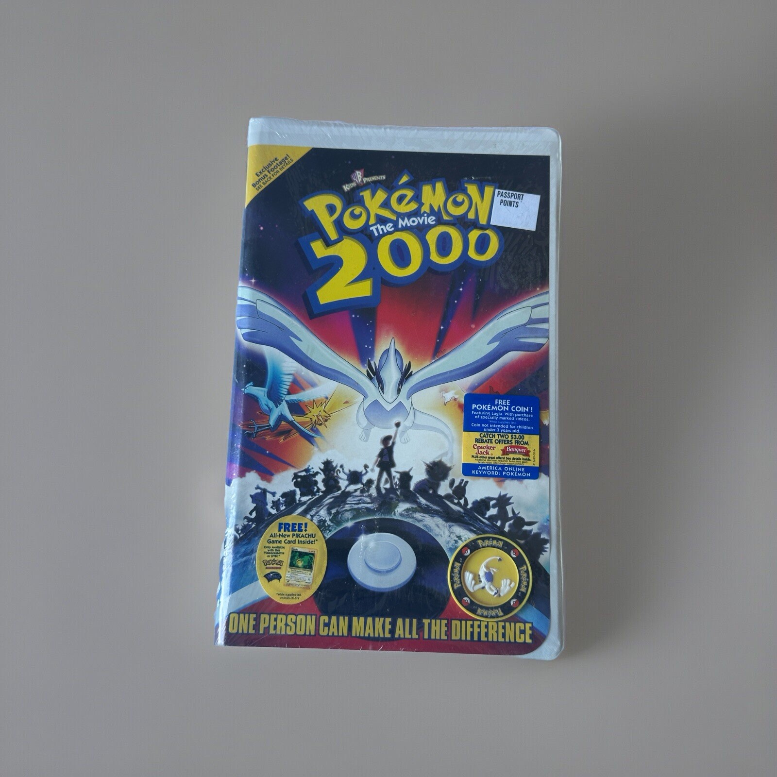Pokémon the Movie 2000 (VHS, 2000, Clamshell) for sale online | eBay