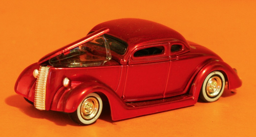 MUSCLE MACHINES CAR - RED - FORD 2 DOOR COUPE - 2004 FUNLINE | eBay