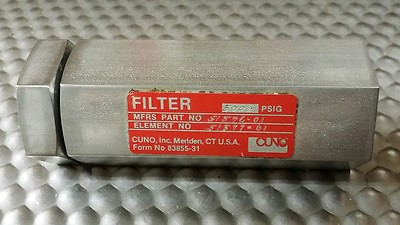 Filtration Equipment - Cuno Filter