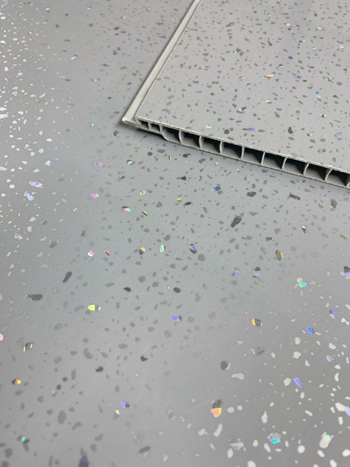 Large 1000mm Wide Shower Panels Bathroom Wet Wall Cladding PVC 10mm ...