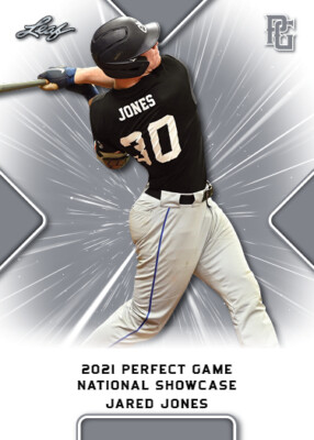 5 ct lot 2021 Jared Jones Leaf Perfect Game Nike AA Classic Aflac All ...