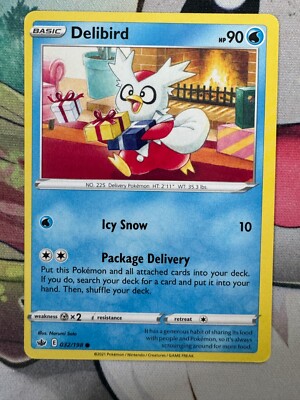 Delibird Non Holo English Pokemon TCG BKF523 | eBay