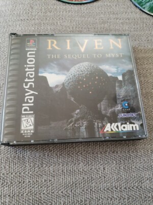 Riven: The Sequel to Myst PlayStation 1 PS1 complete All 5 Discs disc 2 ...