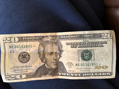 20 Dollar Bill Star Note 2017 “VERY RARE” | eBay