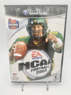 NCAA Football 2003 (Nintendo GameCube) CIB W Reg Card, Manual, Insert ...