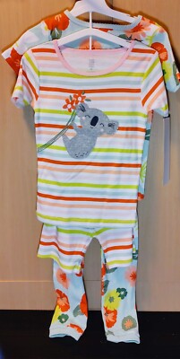 Toddler Girls' 4pc Koala Floral Pajama Set - Just One You made by ...