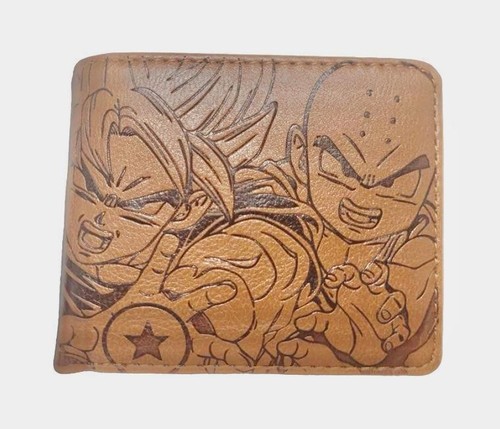 Dragon Ball Z DBZ Wallet PVC Goku Vegeta Anime Men Gift UK Seller Brand ...