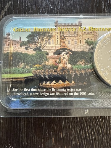 Rare Low Mintage Design 2001 Silver Britannia Sealed Littleton Coin ...