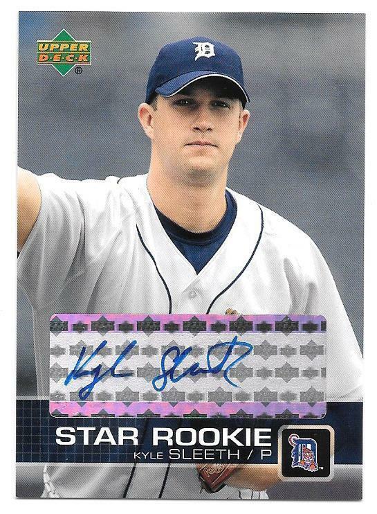 Kyle Sleeth 2003 Upper Deck Baseball Rookie Autograph #P67 | eBay
