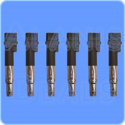 New Premium High Performance Ignition Coil Set (6) For Audi Porsche ...