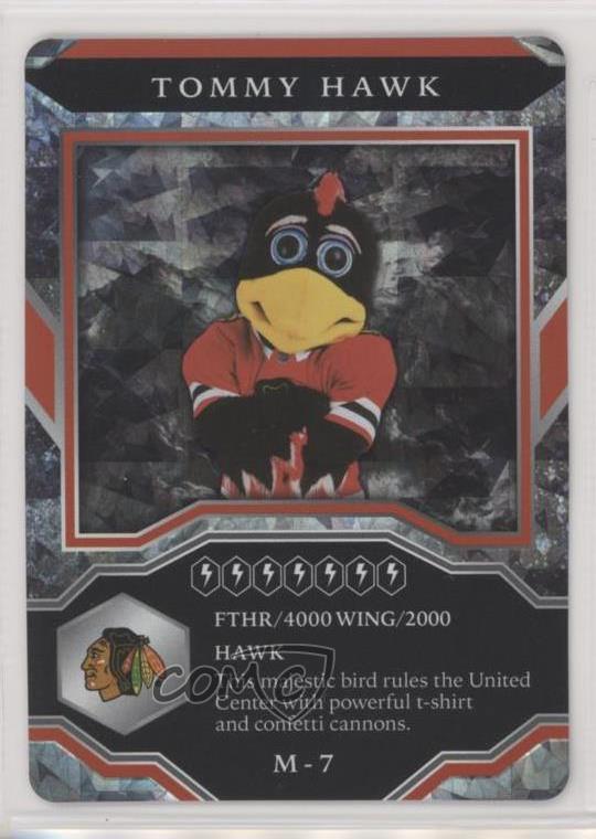 2021-22 Upper Deck MVP - Mascot Gaming Cards Sparkle #M-7 Tommy Hawk ...