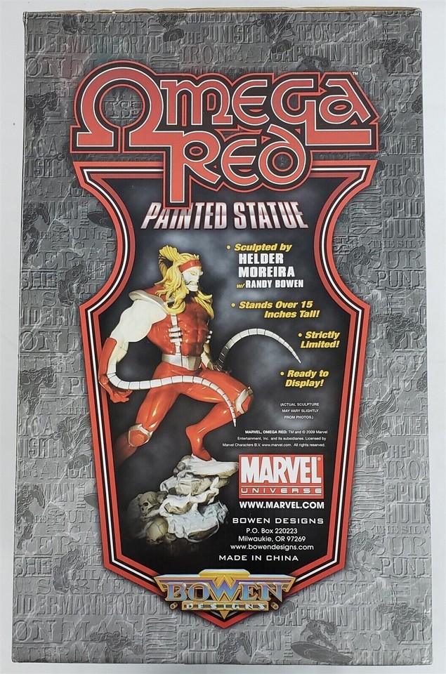 🔥Omega Red Statue 2009 73/1000 NEW!! Bowen X-Men Marvel Comics Figure ...