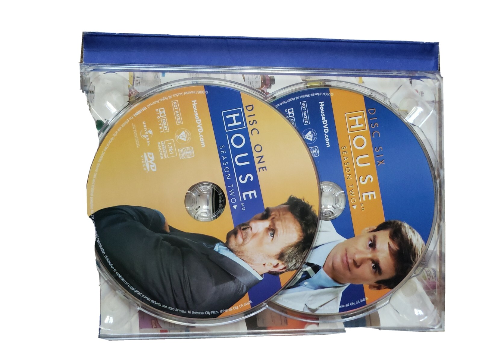 HOUSE BOX SET COMPLETE SECOND (2) SEASON USED FREE S/H | eBay