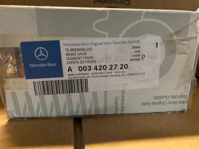 Genuine MERCEDES C209 CL203 R171 W203 C-CLASS W203 Ts brake pad ...