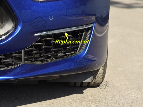 673008193 For Maserati Ghibli 2018-23 Left Front Bumper Grille Cover ...