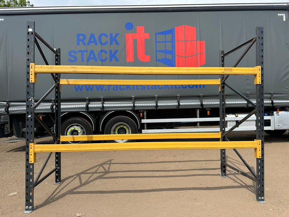 Link 51 Pallet Racking Warehouse Shelving Upright Frames and Crossbeams ...