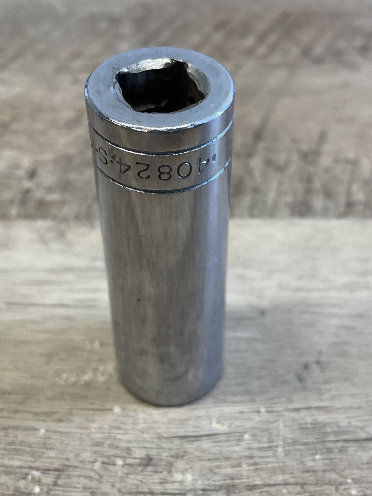 Vintage SK Tools 1/2" Drive 12 Point 40824 3/4" Deep SAE Socket Made in ...