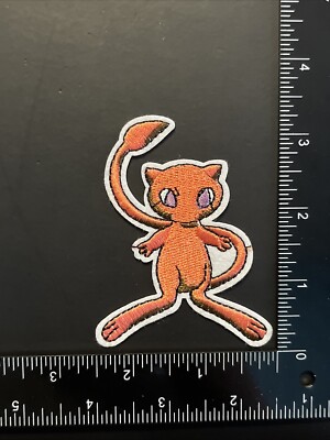 Pokémon Mew Nintendo Embroidered Iron On Patch | eBay