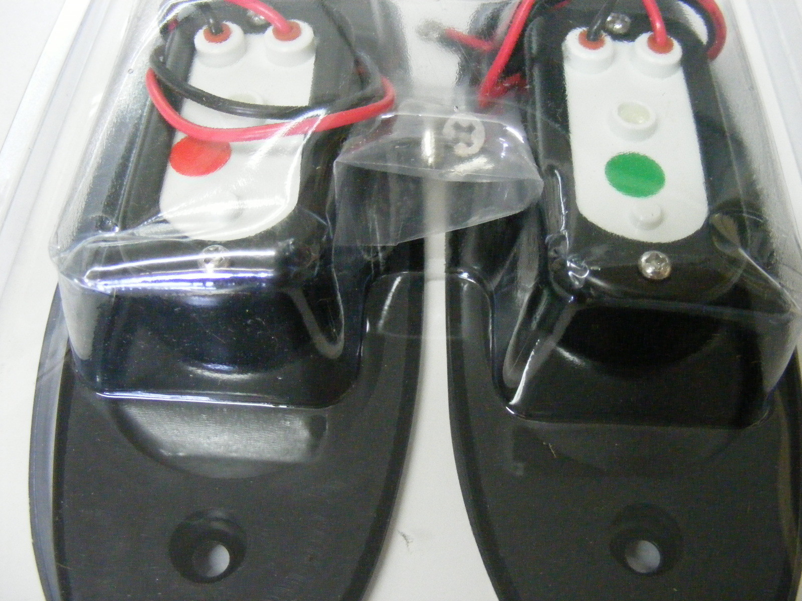 Marpac 7-6596 Advant LED Navigation Light RED-GREEN Boat Side Flush ...