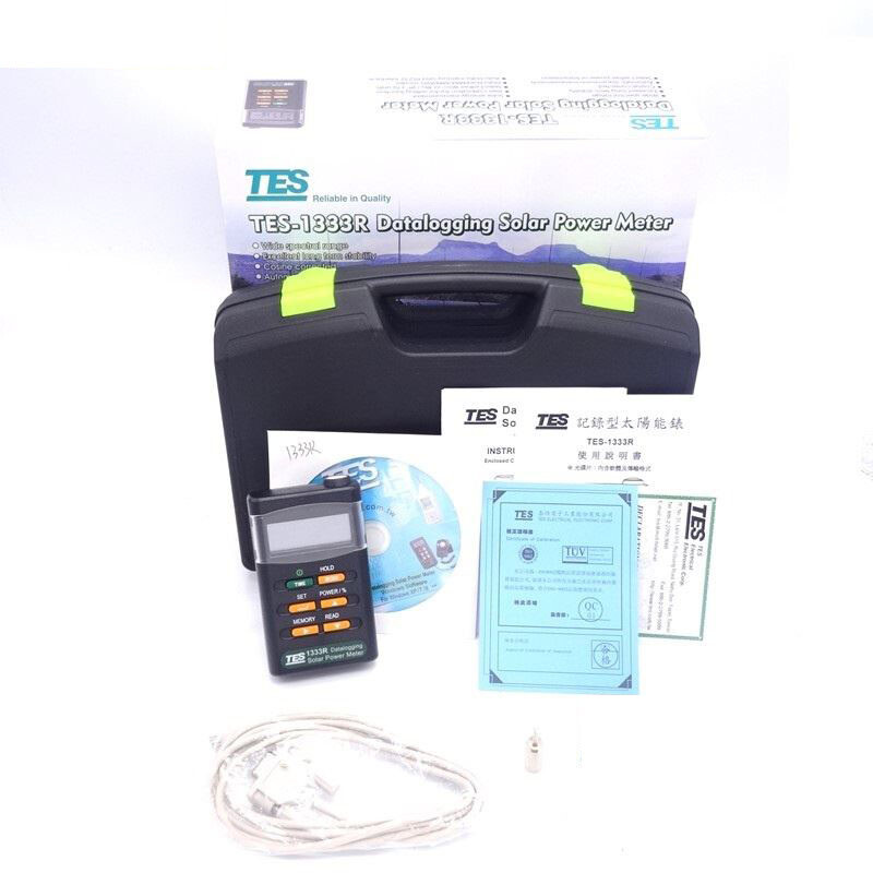 Digital Solar Power Meter Radiation Detector Solar Cell Energy Tester ...