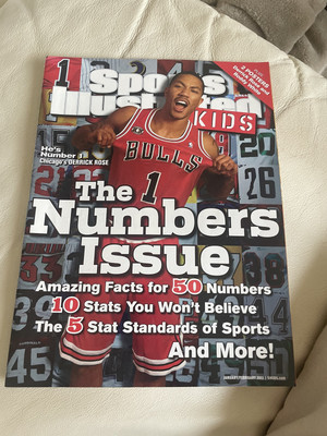 Sports Illustrated Kids Magazine Jan/Feb 2011 The Numbers Issue w ...