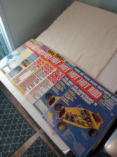 HOT ROD magazine LOT, 1974 Feb Feb Mar Jun Jun 1975 Jan May Jun , eight ...