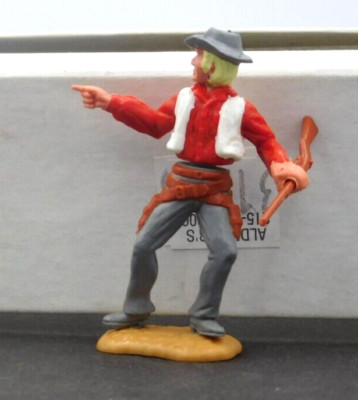 Timpo Swoppet Style Cowboy Pointing Head Conversion | eBay
