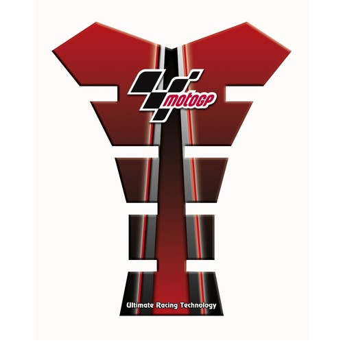 MotoGP Motorcycle Tank Pad Motorbike Tank Protector Linear Red | eBay
