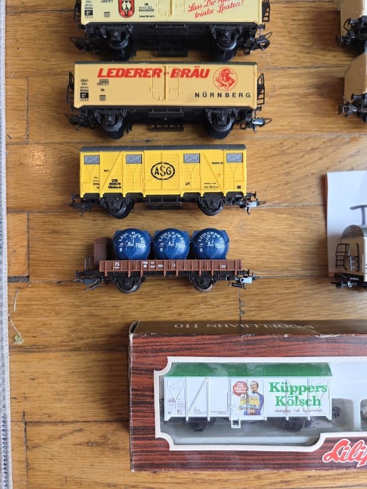 HO Scale PIKO, LIMA, ROCO, FLEISCHMANN, TRIX Freight Car Lot | eBay