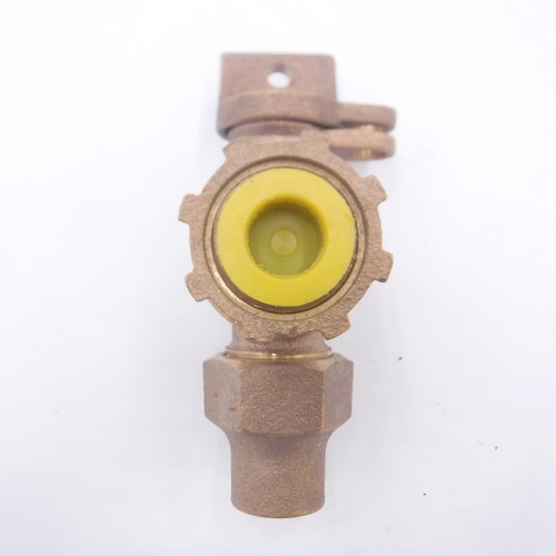 A.Y. McDonald 1" Compression x 1" Yoke Star Nut Angle Meter Stop Valve ...