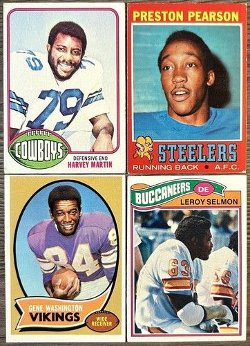 1970s Topps NFL Rookie Lot Of (4) VG HOF RC | eBay