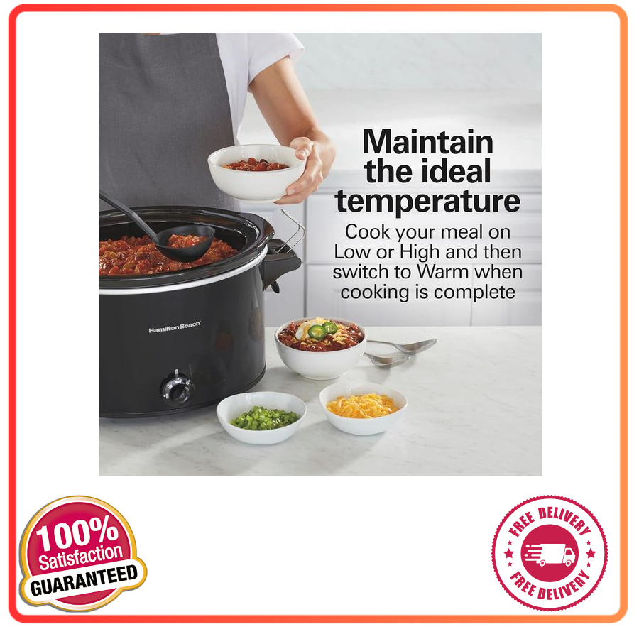 Slow Cooker, Extra Large 10 Quart, Stay or Go Portable with Lid Lock ...