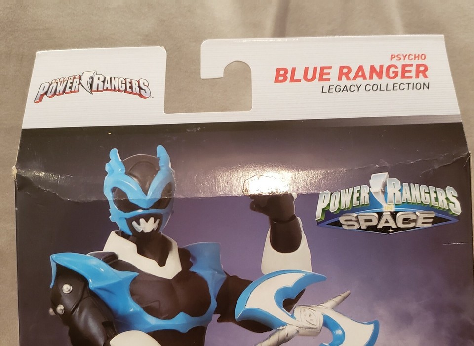 PSYCHO BLUE RANGER Power Rangers in Space Legacy Collection Bandai | eBay