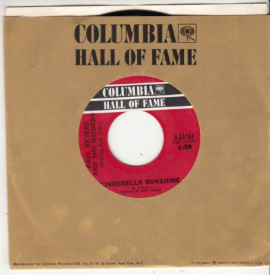 PAUL REVERE & THE RAIDERS - CINDERELLA SUNSHINE/MR. SUN, MR. MOON ...
