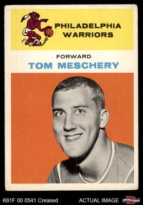 1961 Fleer #31 Tom Meschery Warriors RC Saint Mary's 2 - GOOD | eBay