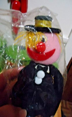 NIP Vintage Policeman figure Hanging Good Luck Police Officer NRFP, NOS ...