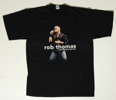 Rob Thomas Something to Be Tour Shirt - Large Concert tee MB20 Matchbox ...