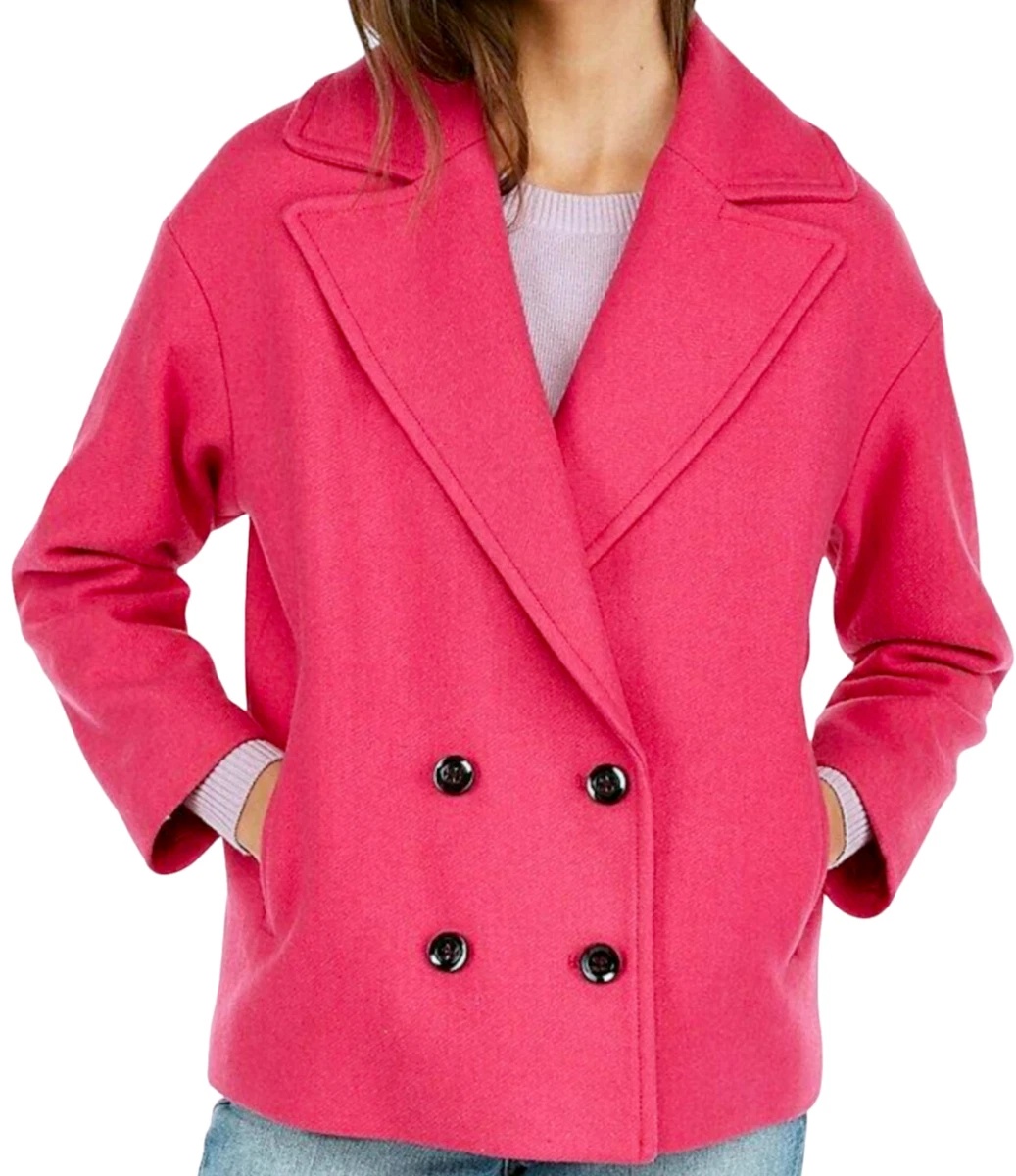 Pink Pea Coat Design