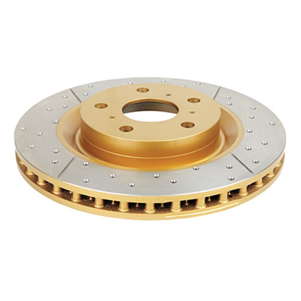 DBA Slotted Drilled Street Rear Brake Rotor Pair For 07-12 Impreza 13 ...