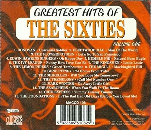 VARIOUS ARTISTS Greatest Hits Of The Sixties (CD) | eBay