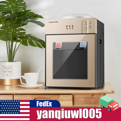Top Loading Countertop Water Dispenser Hot Cold Water Cooler Drinking ...