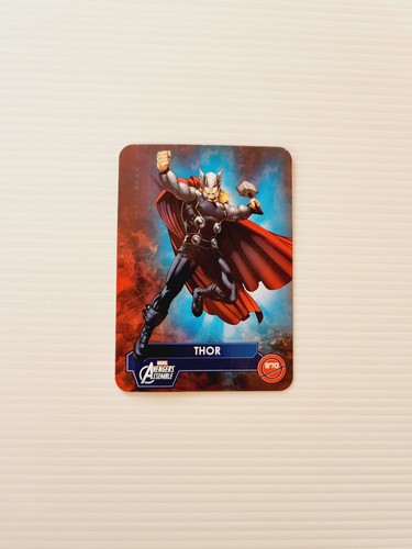 Thor Edibas Card Game N.83 Marvel Avengers Assemble Lamincards Papier ...