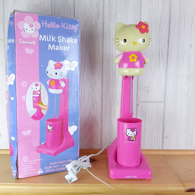 Hello Kitty 18" Milk Shake Maker Kitchen Gadget Personal Blender ...
