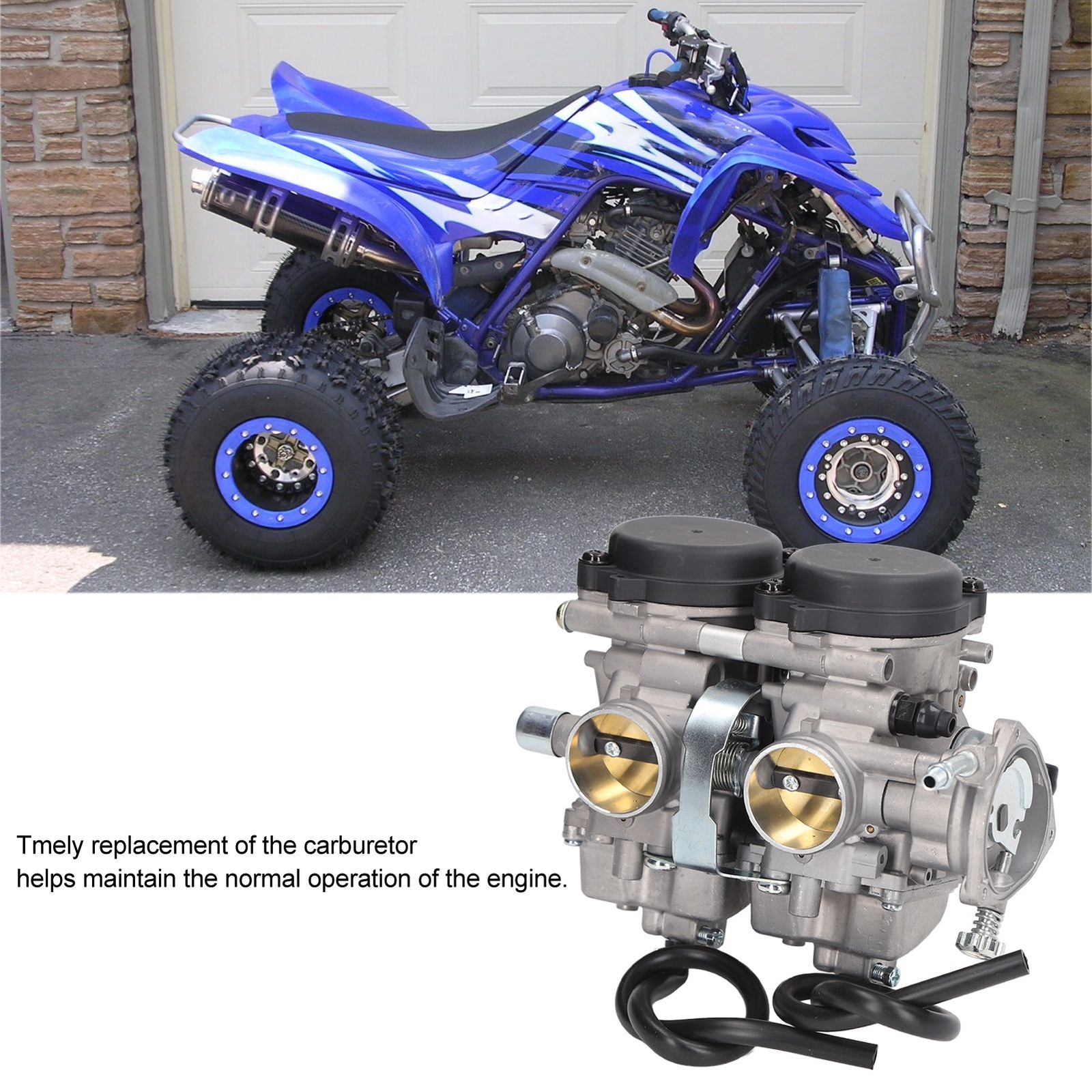 ATV Carburetor Stable Performance Replace for Raptor 660 660R YFM660 ...