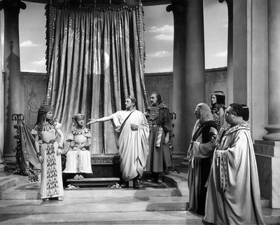 1945 VIVIEN LEIGH & CLAUDE RAINS in CAESAR & CLEOPATRA Photo (204-E ...