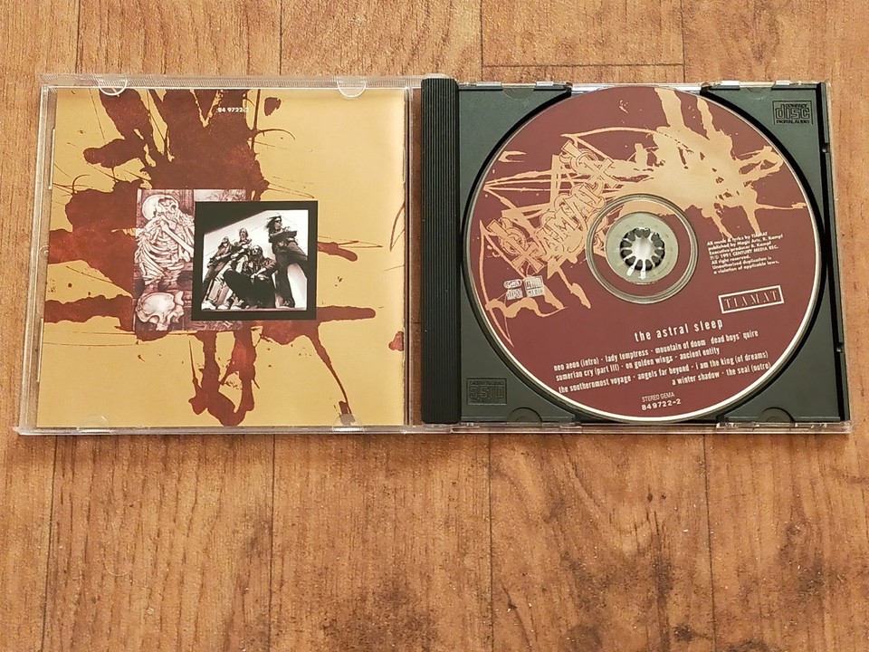 Tiamat- The Astral Sleep, Original-CD 1991 Firstpress (Katatonia ...