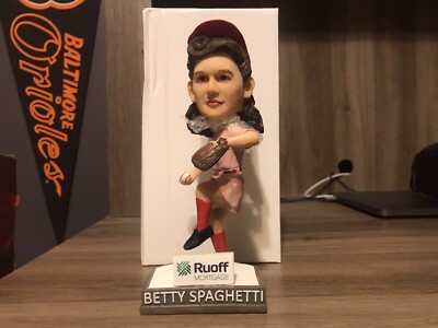 Betty Spaghetti Tracy Reiner Bobblehead - League of Their Own Akron ...