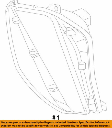 81511-47030 Toyota Lens, front turn signal lamp, rh 8151147030, New ...