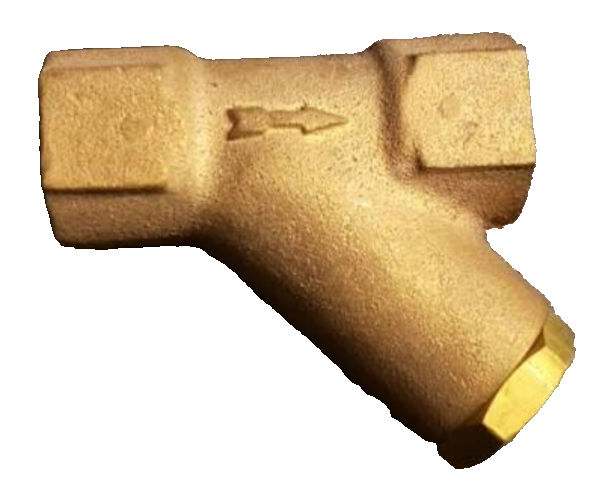 DEMA Wilkins Cast Bronze "Y" Type Strainer 1" Model S10B W/ 40 Mesh ...