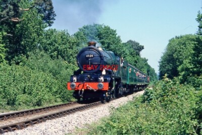 PHOTO GWR KING CLASS LOCO NO 6024 MID HANTS SUMMER 2002 | eBay